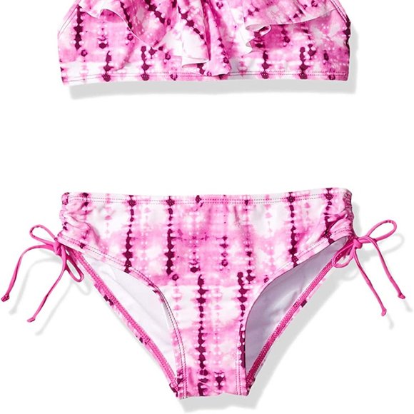 Kanu Swim Morgan Ruffle Halter Bikini 2piece Swimsuit Poshmark